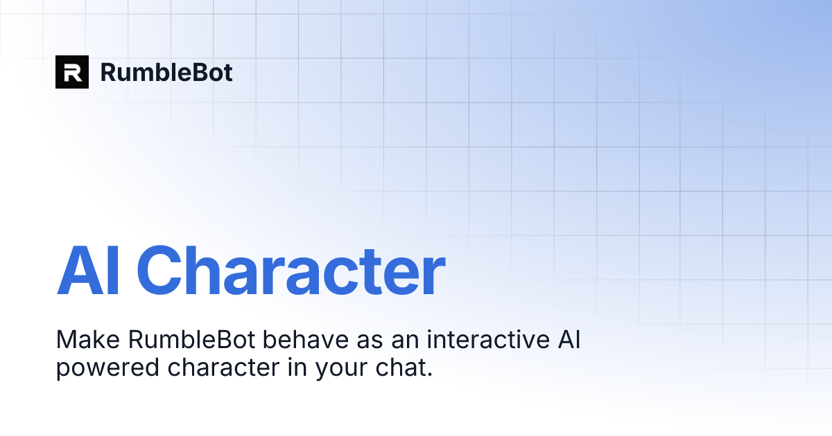 AI Character | RumbleBot